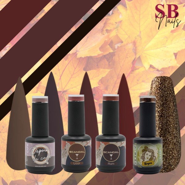 SB Nails - Pack Especial Vem Outono - DESATIVADOS - PACKS - Loja Online